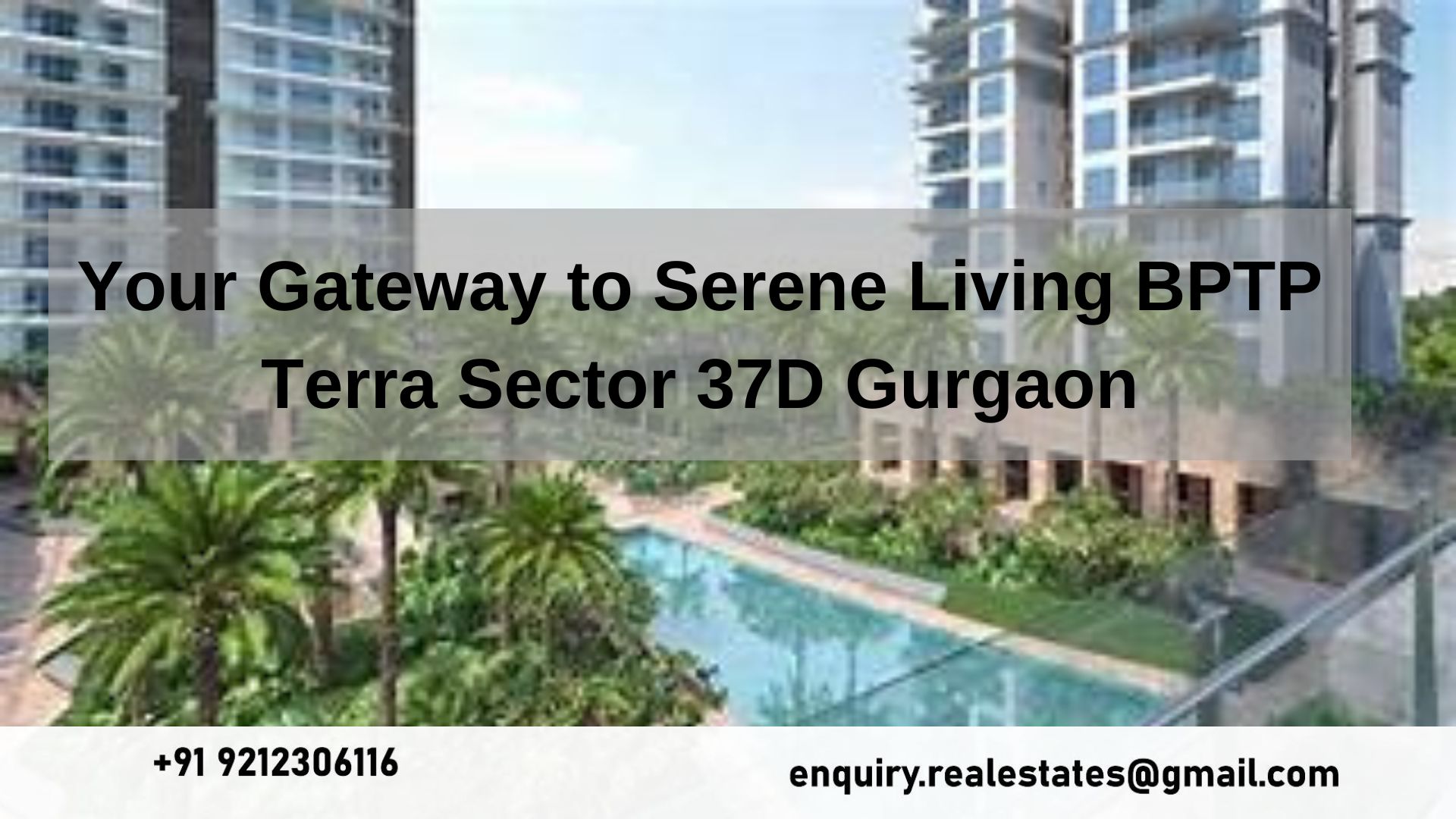 BPTP Terra Sector 37D Gurgaon
