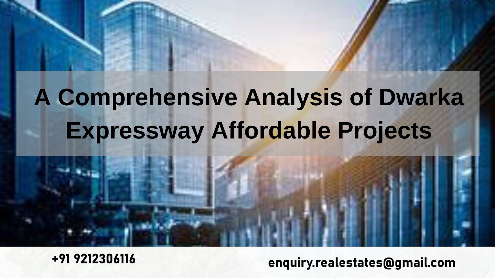 Affordable Projects On Dwarka Expressway